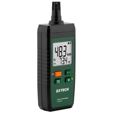 Extech Onboard Ambient Temp Relative Humidity Hygro Thermometer 787r01 Rh250w Grainger