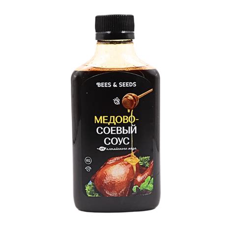 Медово-соевый соус, натуральный из алтайского меда, 300 г - купить с ...