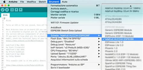 Adafruit Feather Huzzah Esp8266 Alfieri Mauro Huzzah