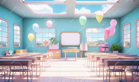 Premium Ai Image Back To School Theme Background