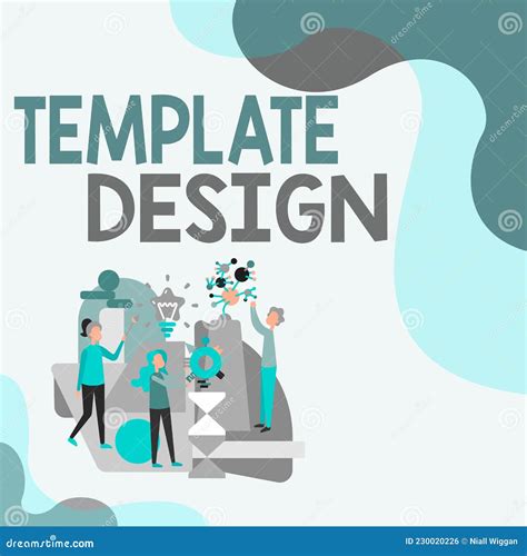 Text Caption Presenting Template Design Business Idea An Overall Layout Or Blueprint With A