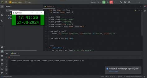 How I Built A Digital Clock With Python Pratapaditya Tripathi Posted