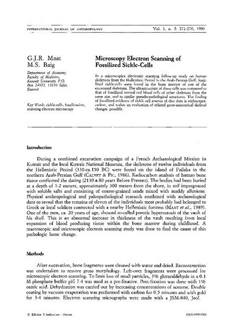 Pdf Microscopy Electron Scanning Of Fossilized Sickle Cells Dokumen Tips
