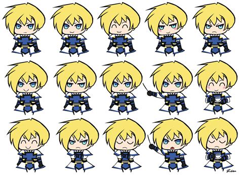 Blazblue Ky Chibi Sprite Thing By Lightning Seal On Deviantart