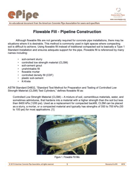 Flowable Fill