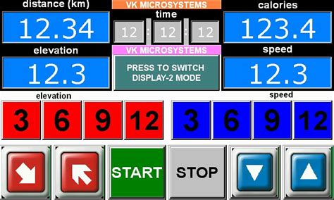 Vk Microsystems Treadmill Monitors