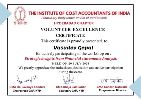 Gopal Vasudev On Linkedin Icbmsbe Financialanalysis