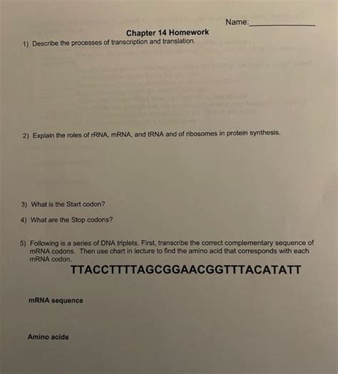 Solved Chapter 14 Homework 1 Describe The Processes Of