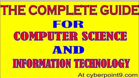 Complete Guide Of Computer Science For Any Examination Year