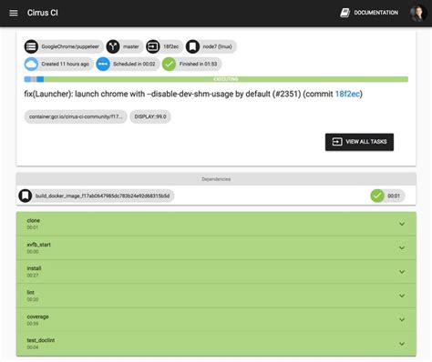 Cirrus Ci · Github Marketplace · Github