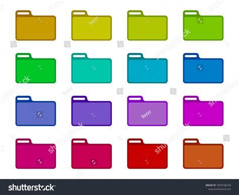 Red Folder Icon Sets
