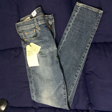 กางเกงยีนส์ขายาวริมแดง ผู้ชาย Levis ริมแดงผ้าแมคซิโก ทรงกระบอกเล็ก Medeejeans Thaipick