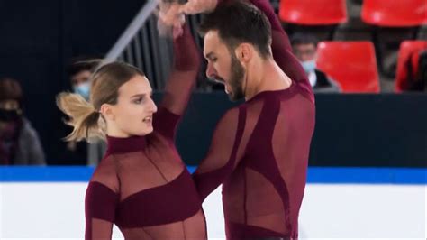2021 22 Isu 피겨스케이팅 리듬댄스 1위 호흡 파파디키스와 시즈롱 5차 아이스댄스 리듬댄스 Sbs