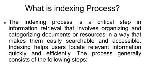 Indexing Processpptx