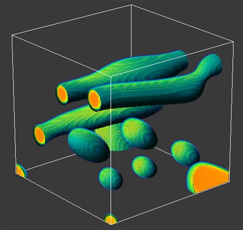 Phase Separating Binary Mixture Under Shear Simulated Using A Lattice