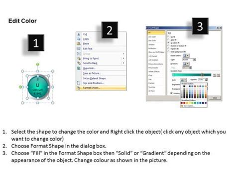 Powerpoint Design Chart Periodic Table Ppt Process