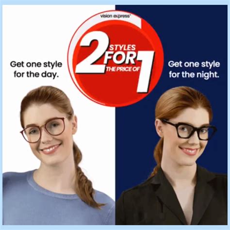 Vision Express 2 For 1 Promo