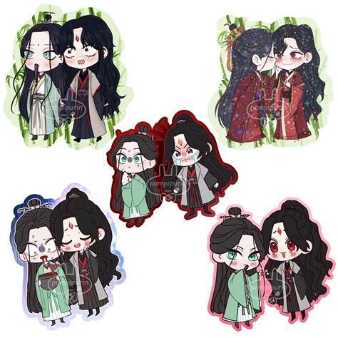 Bingqiu Couple Stickers Etsy