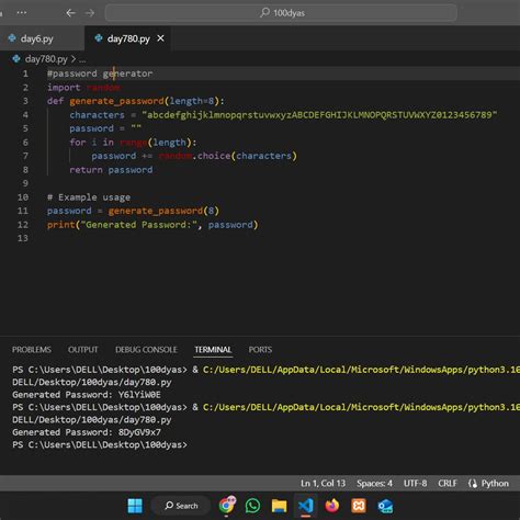 How I Built A Simple Password Generator In Python Manya Posted On The Topic Linkedin