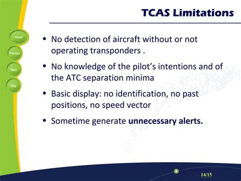 Traffic Alert And Collision Avoidance System Ppt
