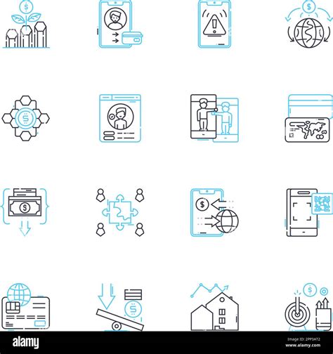 Mtary Support Linear Icons Set Resilience Empathy Dedication Understanding Patience