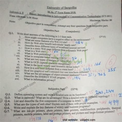 Technical Report Writing Msc It 2018 Uos Past Papers Notes And Help For Any University In