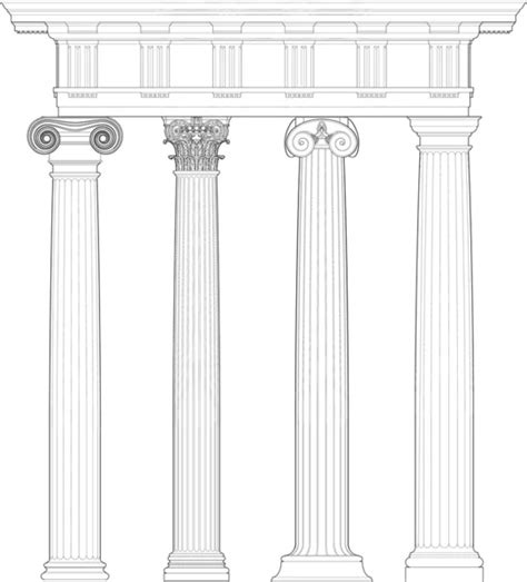 Classical Architecture Vector Graphics Everypixel