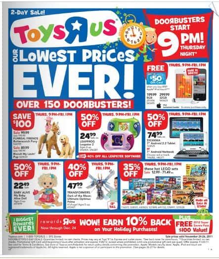 √ Get Free 50 T Card From Toys R Us When You Buy Any Ipod Touch