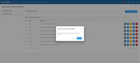 Console User Settings Liderahenk Documents