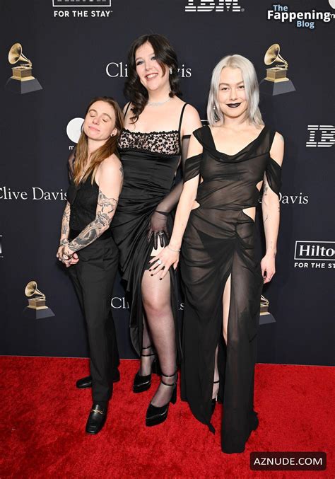 Phoebe Bridgers Sexy And Nude Stuns In A Hot See Through Dress At Pre