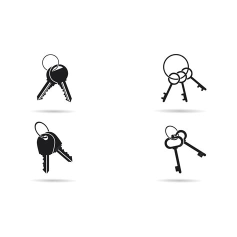 Premium Vector Key Vector Icon Illustration Template