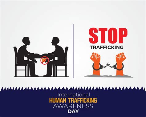 National Human Trafficking Awareness Day January 11 Template For