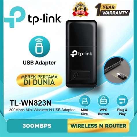 Jual Usb Wifi TP LINK TL WN823N 300Mbps Mini Wireless N USB Adapter 823 823N TpLink Penangkap
