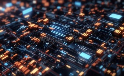 Security And Cyber Security Firewall Generative Ai Illustration Stock Illustration