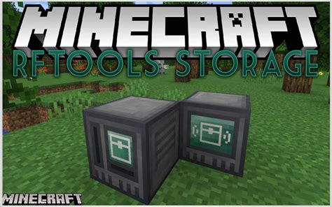 Rftools Storage Mod 1 16 5 Minecraft Pc