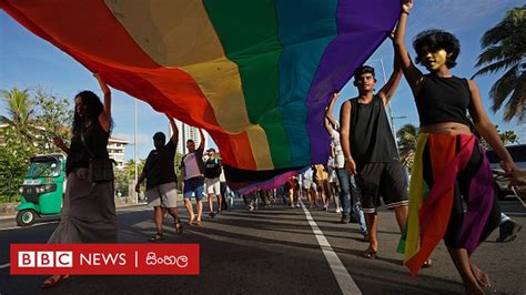 සමලිංගිකයින්ට හිරිහැර වන ශ්‍රී ලංකාවේ නීති ඉවත්කිරීමට මුලික පියවර තබයි Bbc News සිංහල