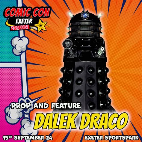 Prop And Feature Announcement Dalek Exeter Comic Con