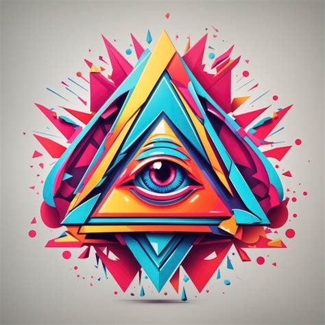 Premium Ai Image A Illuminati Symbol