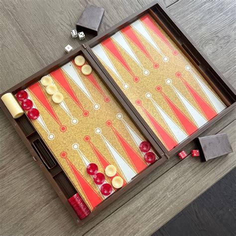 Vintage Backgammon Etsy