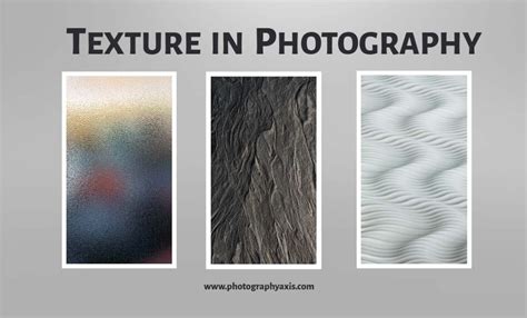 Photography Texture Examples
