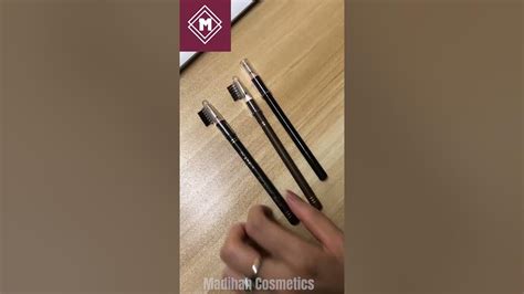 중국 개인 상표 방수 눈썹 연필 공장오래 지속되는 아이 라이너 연필 제조 업체 Youtube