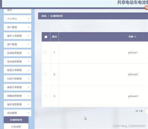 Nodejsvueelementui共享电动车电池管理系统nodejs毕业设计共享电池管理系统、 Csdn博客