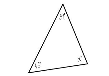 FREE Triangle Sum Find Missing Angles Google Slide Deck For Whiteboard Practice