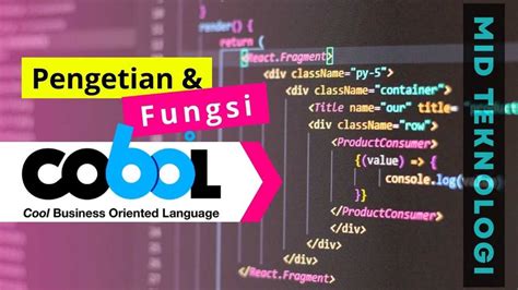 Pengertian Cobol Beserta Fungsinya Pengertian Cobol Beserta Fungsinya
