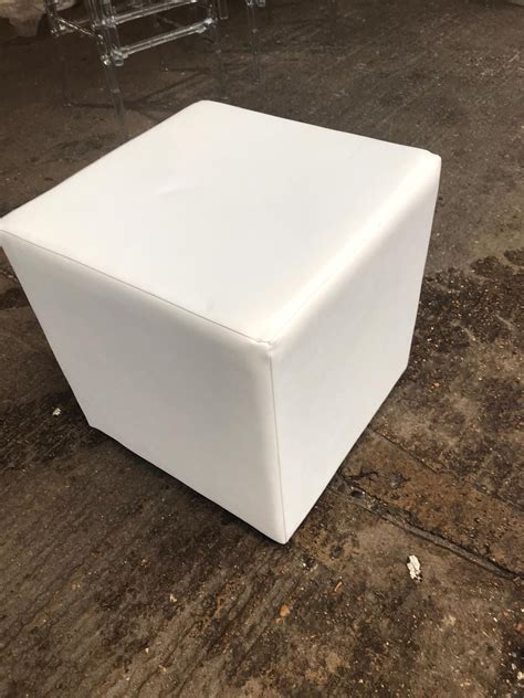 White Cube Seating Hire Event Furniture Hire London