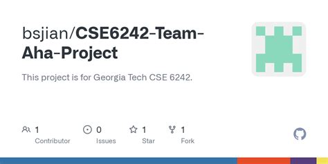 github bsjian cse6242 team aha project this project is for georgia tech cse 6242