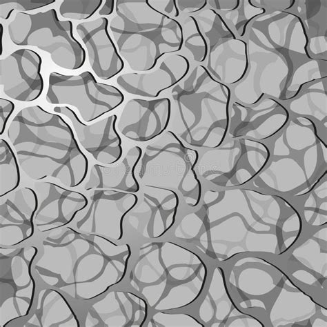 Cellular Grid Pattern Spatial Structure Stock Illustrations 372
