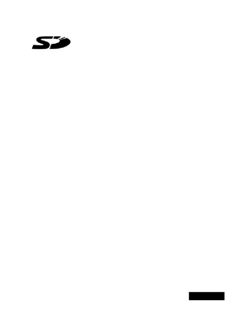 Sd Card File System Specifications Pdf File System Computer File