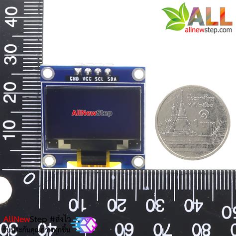 Oled Lcd Led Display Module 128x64 096 นิ้ว For Arduino สีขาว