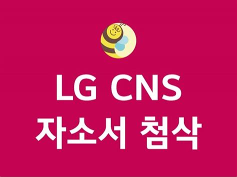 lg cns 현직자의 대기업 si 자기소개서 첨삭 크몽